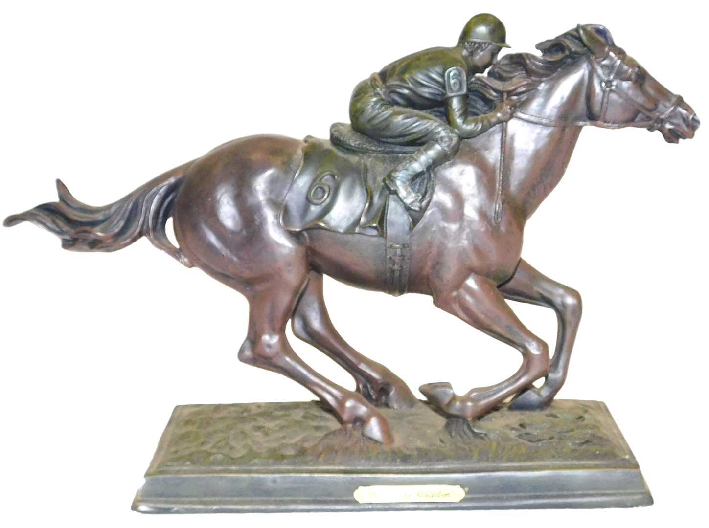 Lot 56 - A Juliana Collection bronzed plaster
