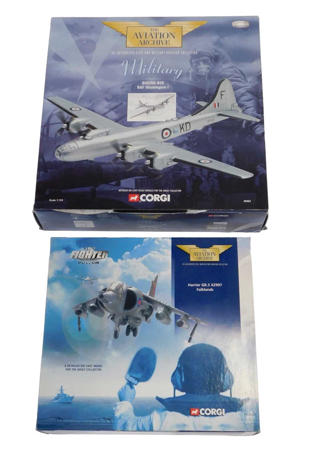 Lot 191 - Corgi The Aviation Archive diecast planes,