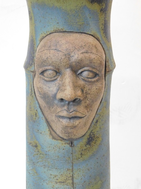 Lot 206 - Chris Bramble. A large studio pottery jug or