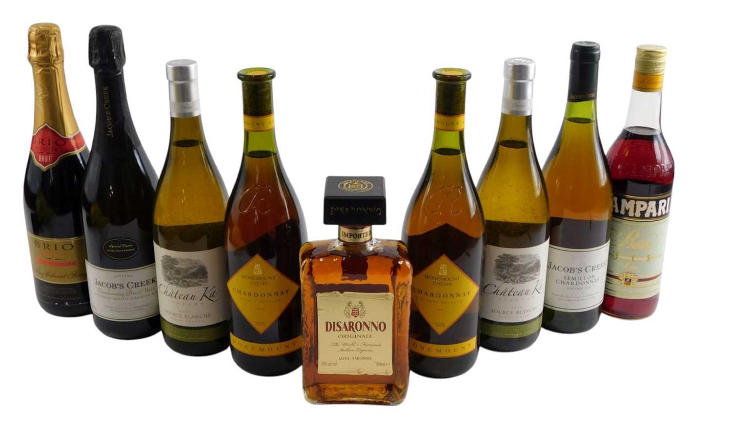 Lot 156 - Bottles of assorted alcohol, comprising