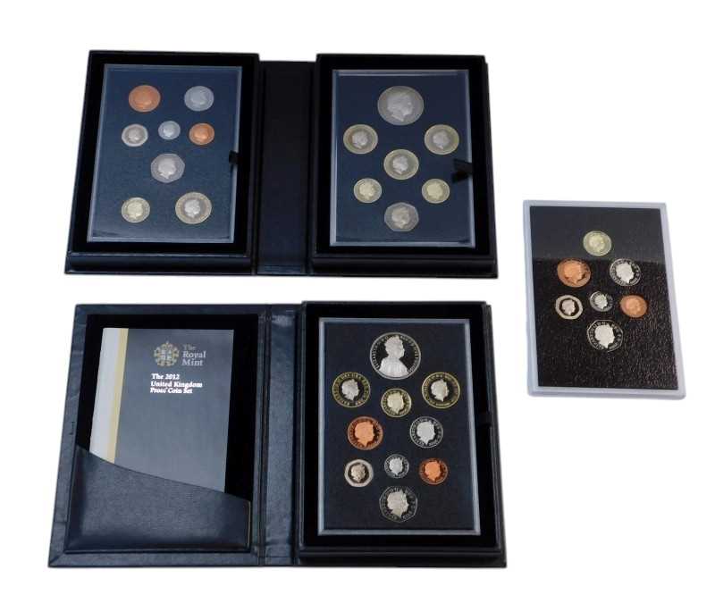 Lot 198 - Two Royal Mint United Kingdom proof coin