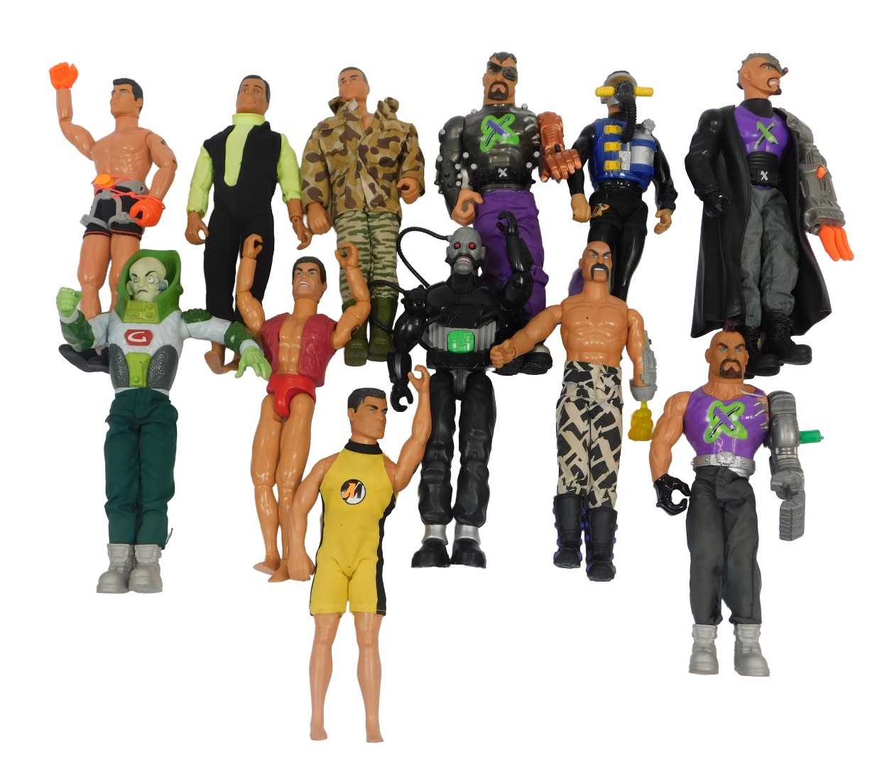 Lot 316 - Hasbro Action Man figures, including Action