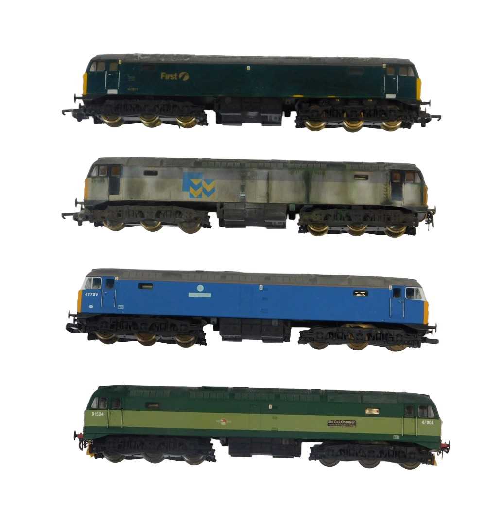 Lot 372 - Lima class 47 diesel locomotives, including