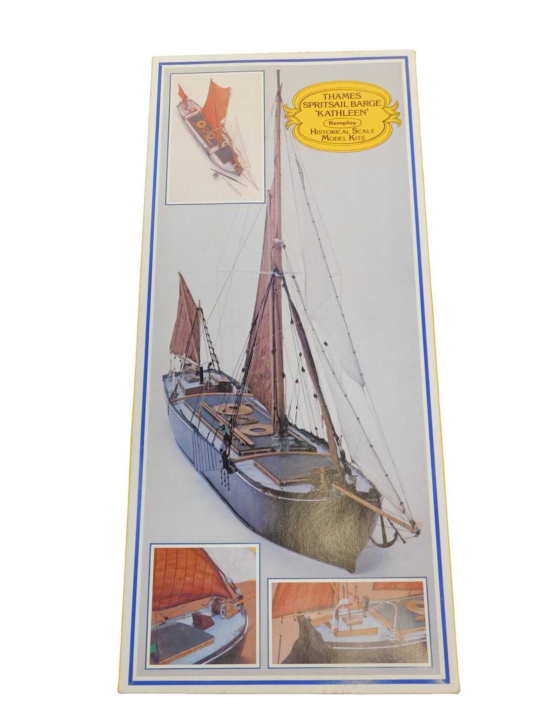 Lot 586 - A Remploy Historical scale model kits Thames