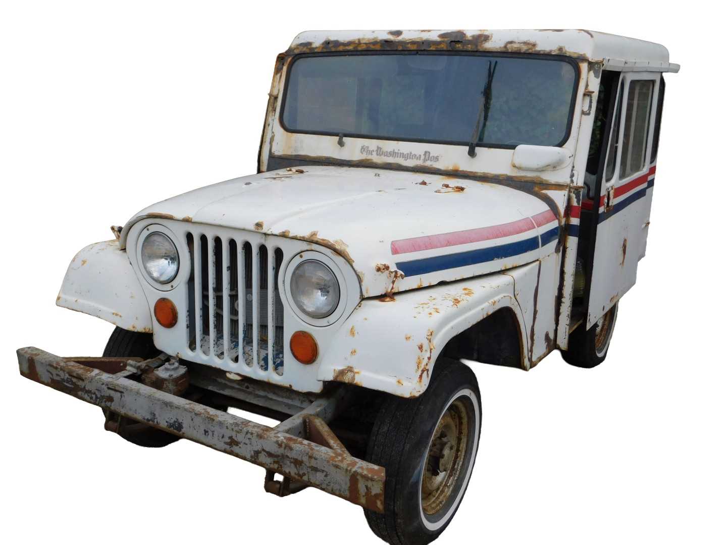 Lot 16 - A 1973 AMC Jeep DJ-5, US Postal Service, red,