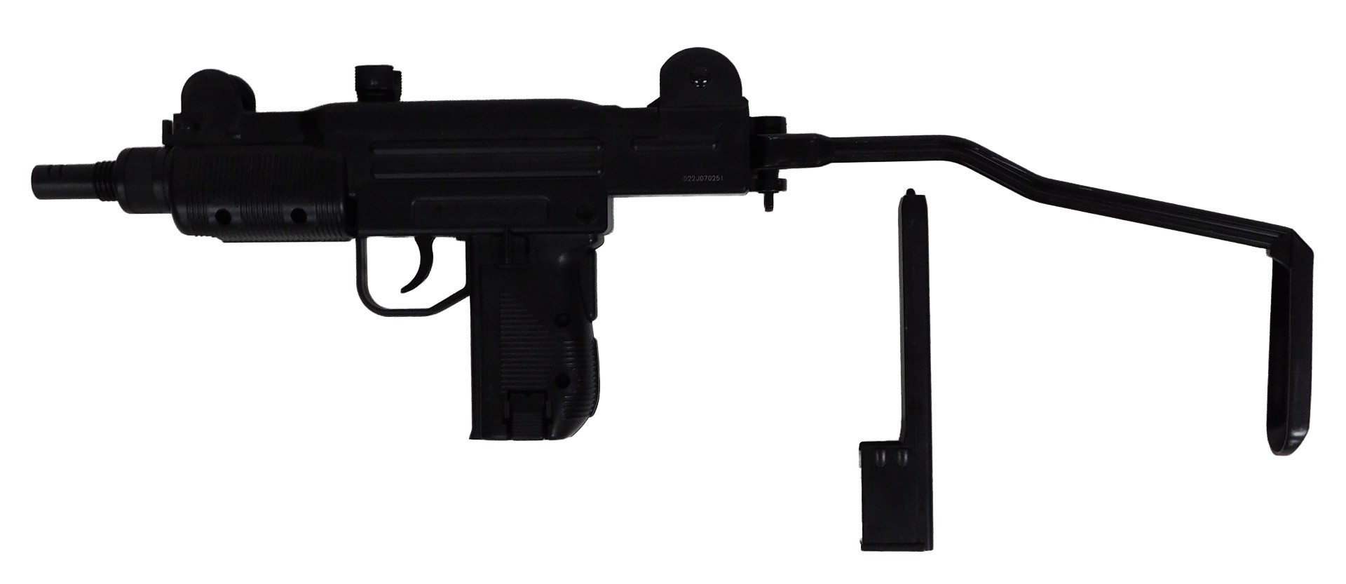 Lot 163 - An IWI Mini Uzi 4.5mm BB gun, serial number