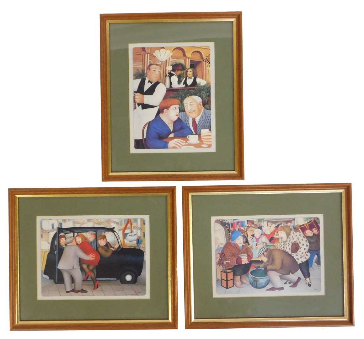 Lot 178 - After Beryl Cook. Three prints, comprising
