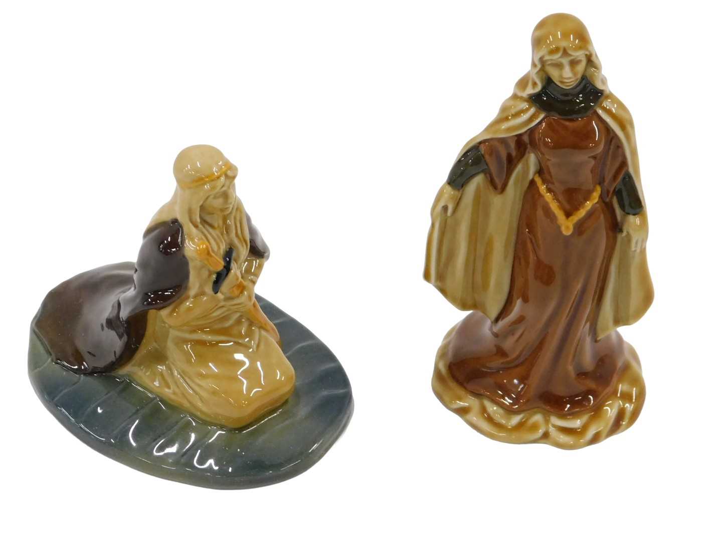Lot 464 - Two Wade Camelot Collection figures,