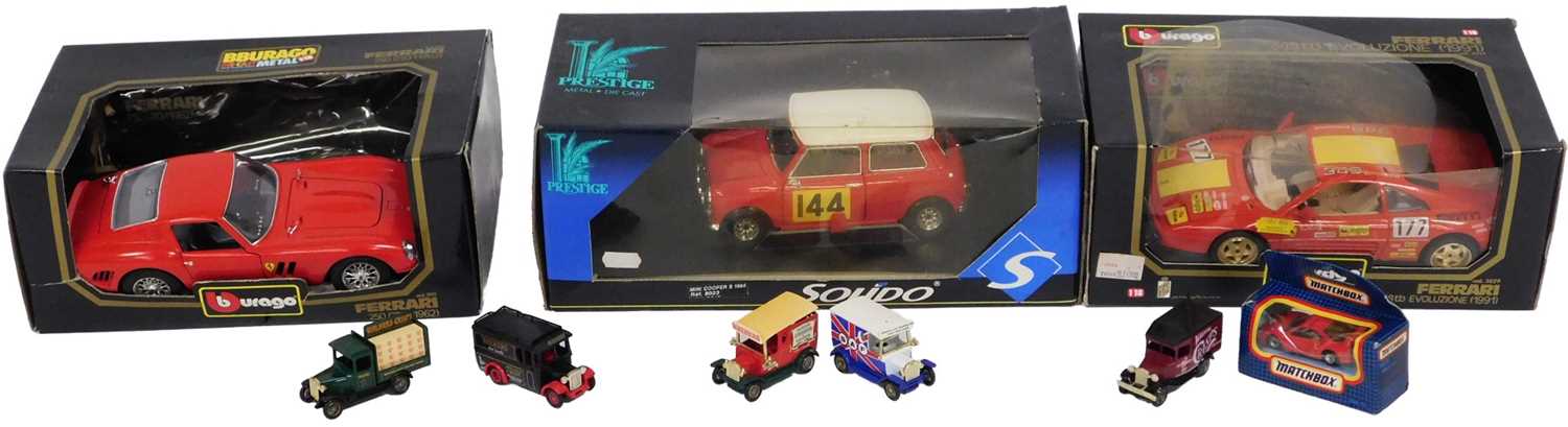 Lot 425 - A Burago diecast Ferrari 250 GTO (1962),