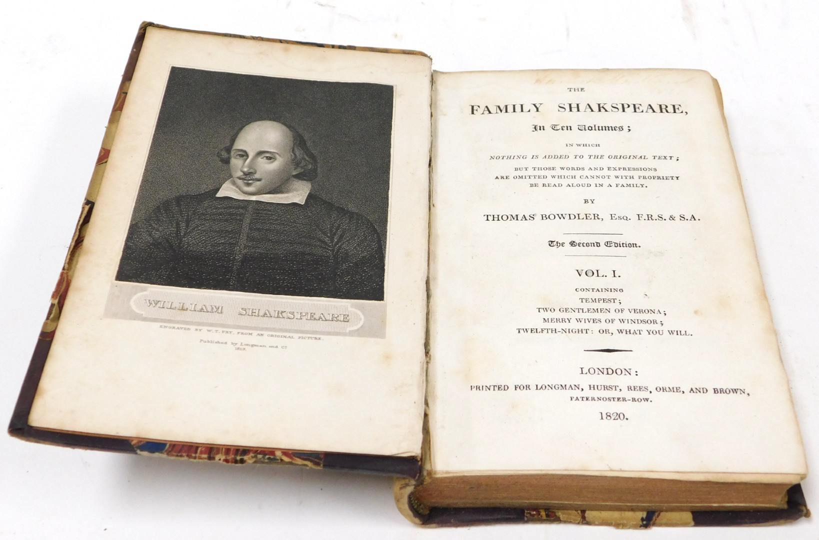 Lot 187 - Shakespeare (William). The Family
